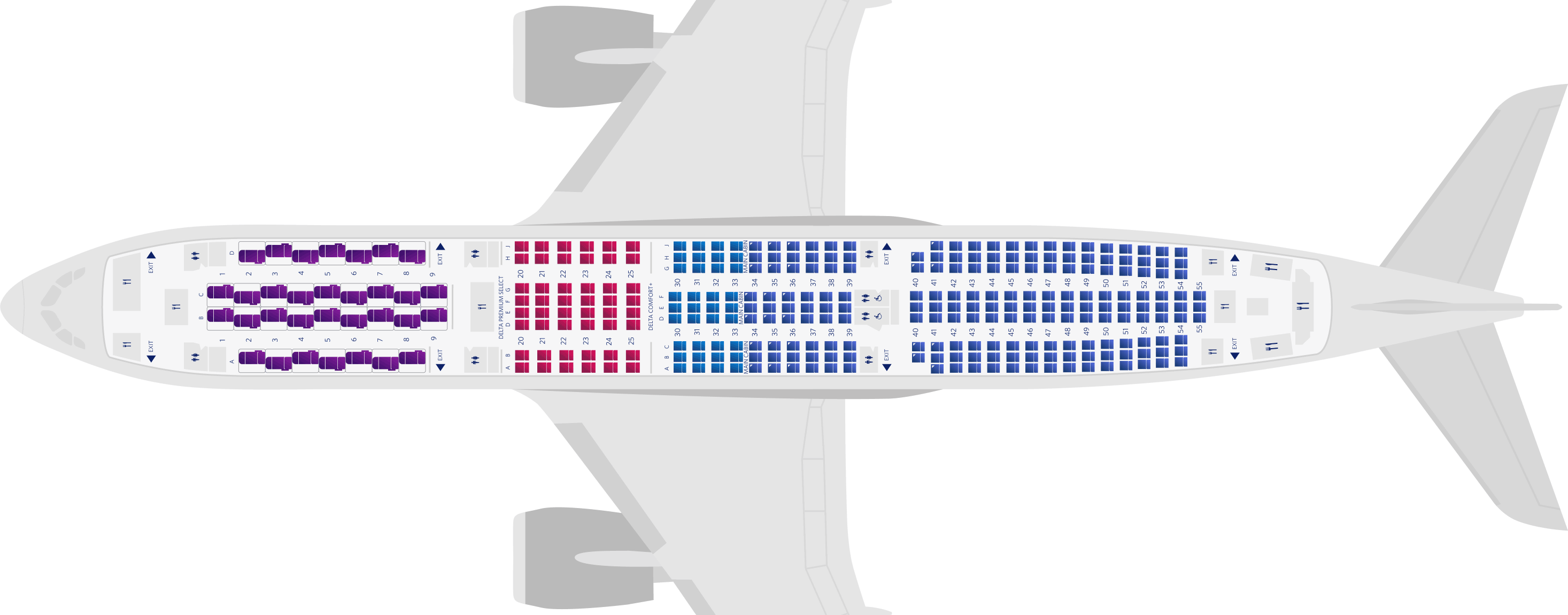 Flight Review: Delta Premium Select | A350-900 | Atlanta to Seoul ...